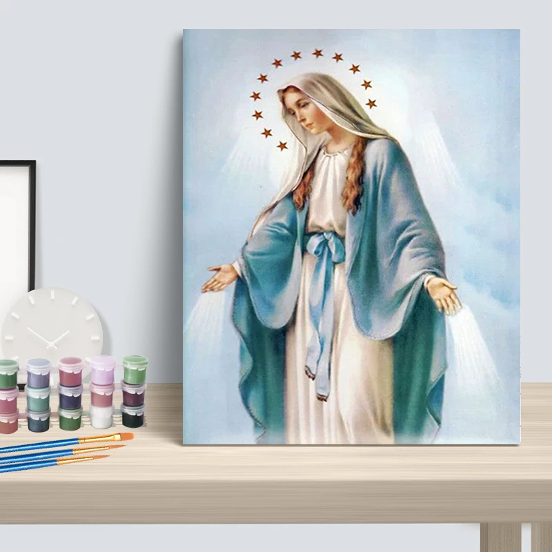 Virgin Mary Drawings Art