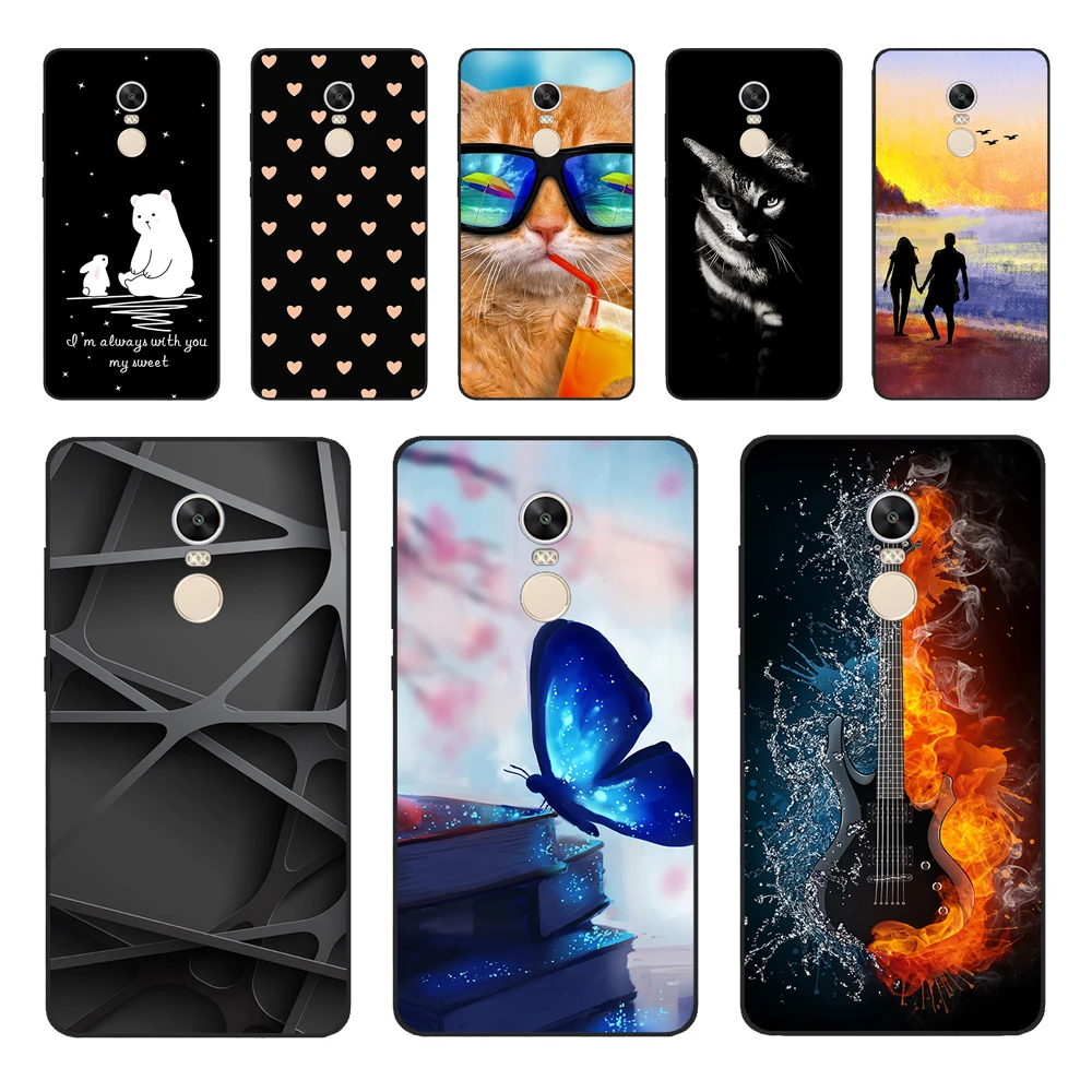 Case For Redmi Note 4 Case For Xiaomi Redmi Note 4 Note 4X Soft TPU Silicone Back Cover Case on ...