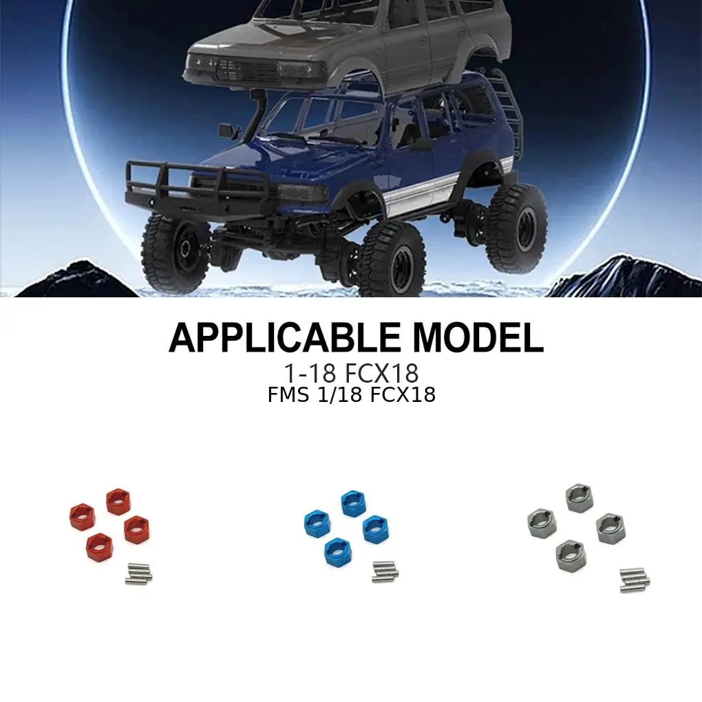 RCGOFOLLOW-Aluminum-Alloy-Wheel-Hex-Mount-RC-Upgrade-Part-Adapter-For-1 ...