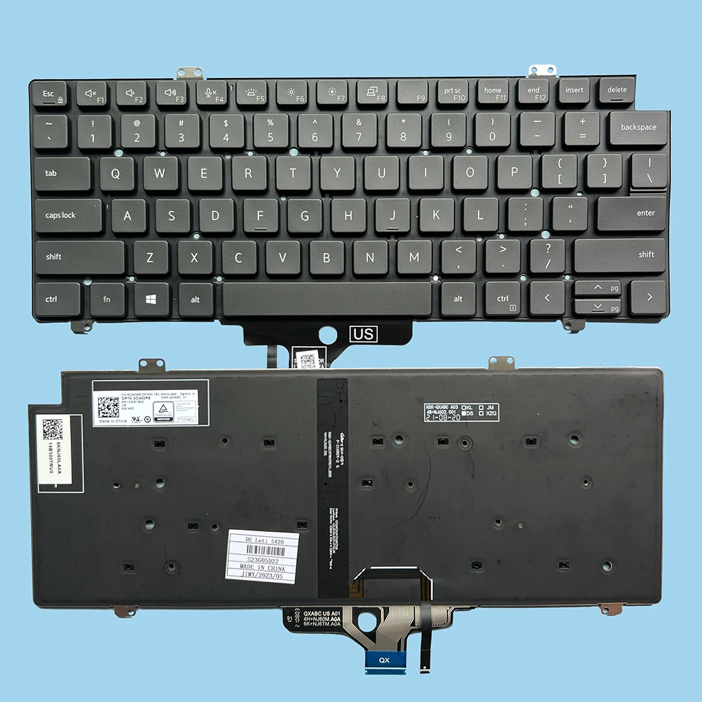 Teclado-latino-para-Dell-Dell-Latitude-5320-5420-5421-5430-7420-7430 ...