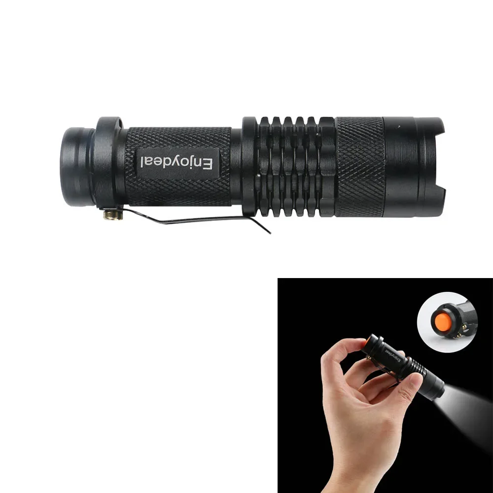 Mini-Adjustable-Zoom-LED-Flashlight-2000-Lumens-Bright-LED-Focus ...