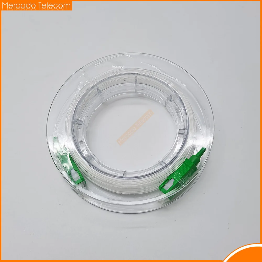 sc/apc indoor transparent patch cord G657A2 sc-sc fiber optic cable ...