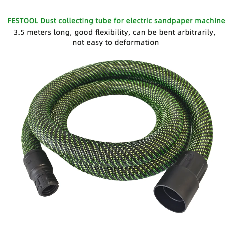 Original Authentic FESTOOL Electric Dust Suction Pipe 3.5M Anti Static ...