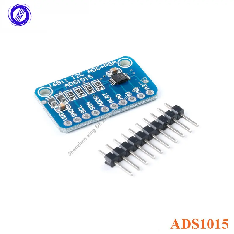 1Pcs ADS1015 Ultra Small ADC 12 bit ADC Module Analog to Digital ...