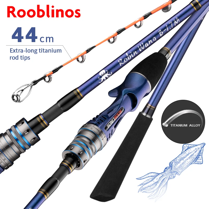 ROOBLINOS-Robin-Wang-Egi-Fishing-Squid-Rod-X-Cross-33T-Carbon-Fiber ...