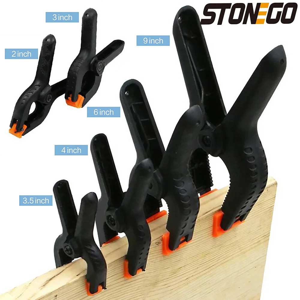 STONEGO-Hard-Plastic-Spring-Clips-DIY-Woodworking-Clamps-for-Model ...