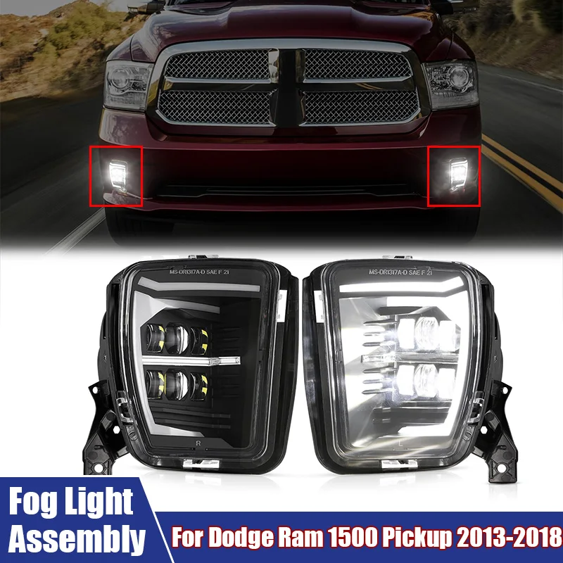 High Quality Fog Lights Assembly Fornt Bumper DRL Driving Lamps Fit For ...