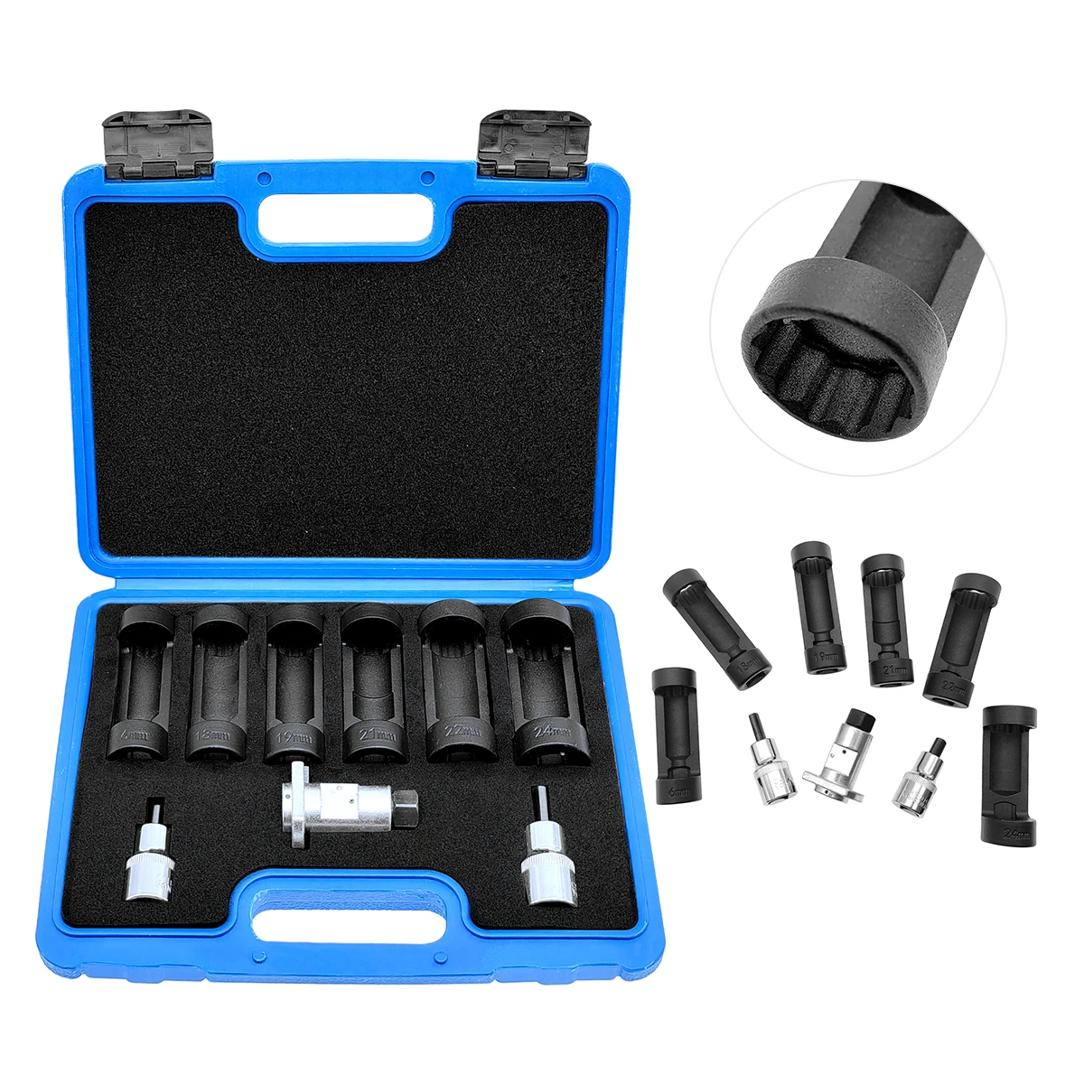 1-2-Polegada-Drive-Suspens-o-Strut-Spreader-Socket-9pcs-Strut-Nut ...