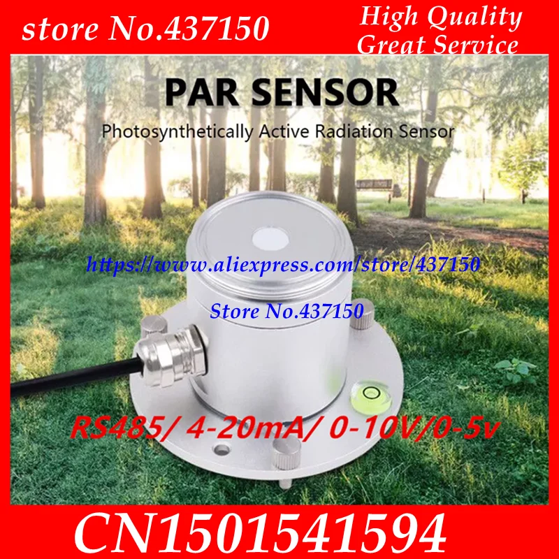 Medidor-cu-ntico-de-luz-radiante-RS485-4-20mA-0-10V-piran-metro-sensor ...