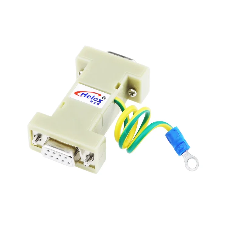9-pin serial port lightning arrester RS232 computer surge protector DB9 ...