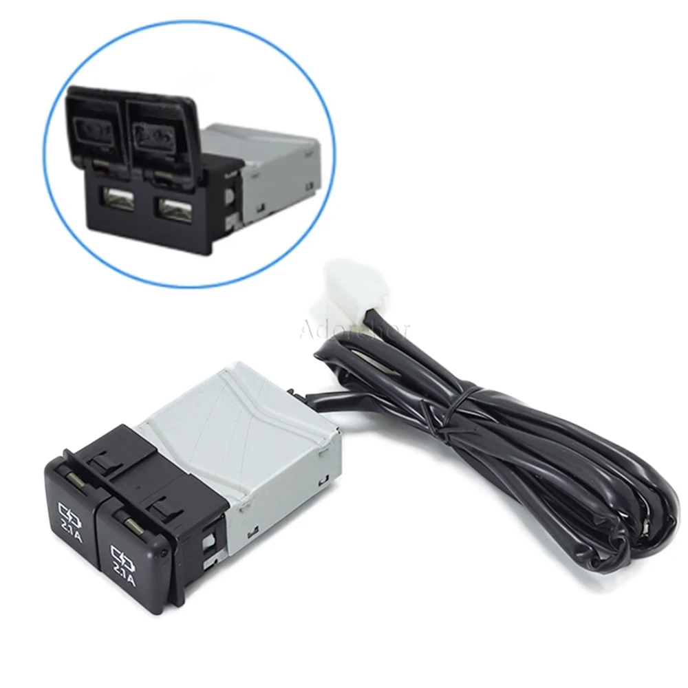 1PC-2-1A-Car-Charger-Socket-Dual-QC3-0-Charging-Outlet-Power-Adapter ...