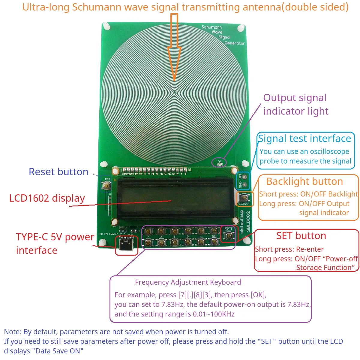 SMFDB01-NEW-Adjustable-Schumann-Resonance-0-01HZ-100KHZ-7-83Hz-Ultra ...