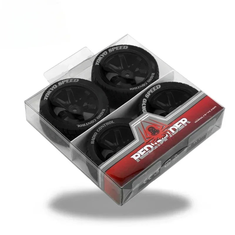 RS-RC-1-10-RC-Rally-Racing-Wheels-Tires-On-Road-Car-Rubber-Tyres-12mm ...