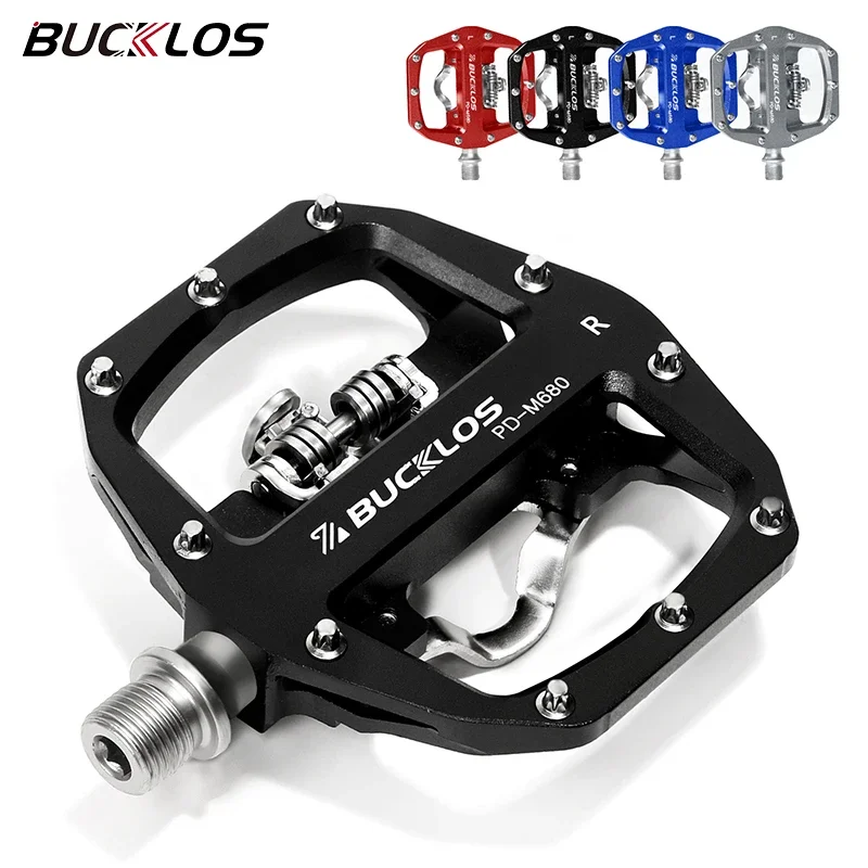 BUCKLOS-Bike-Pedal-2-In-1-Pedals-for-Bicycle-Dual-Function-Non-Slip ...