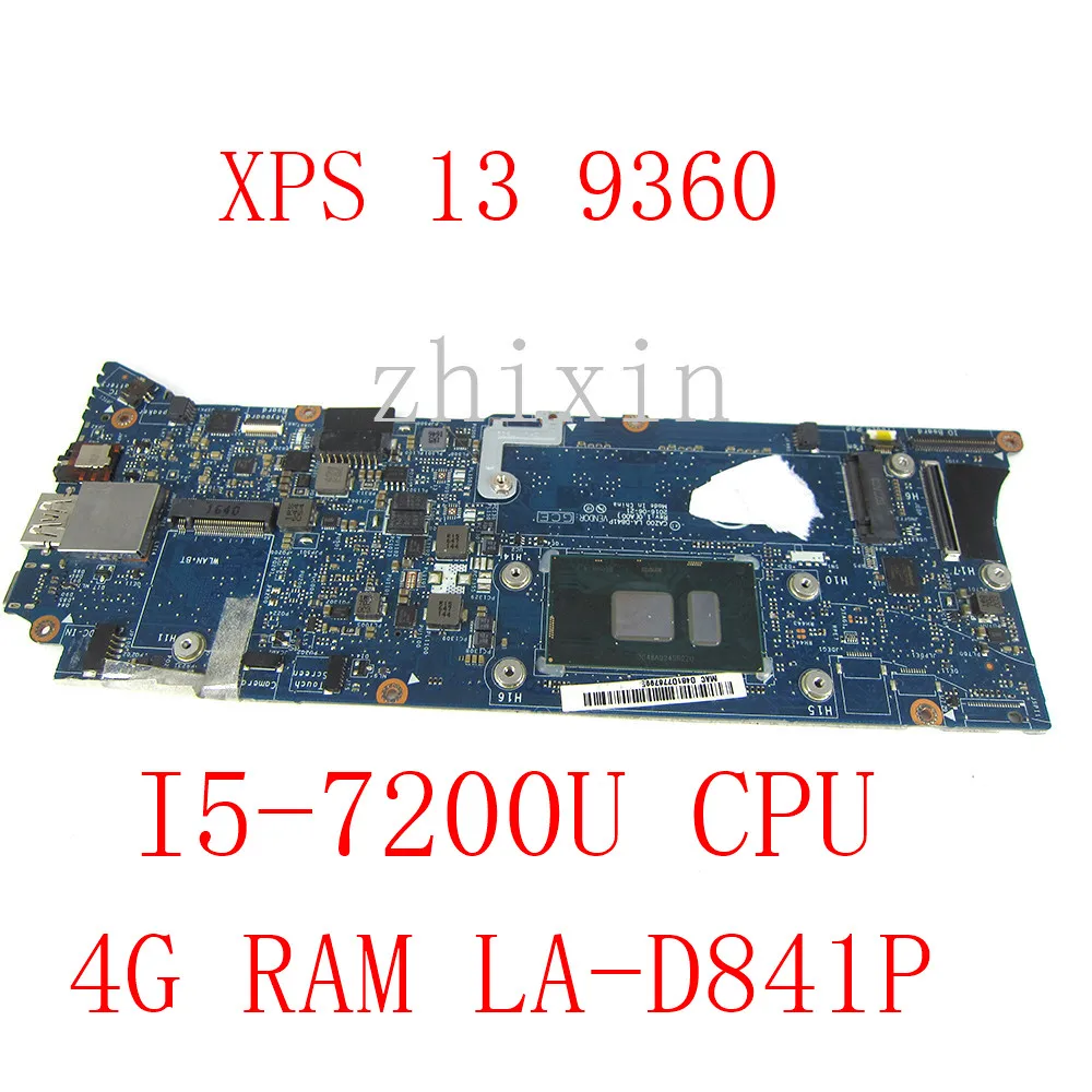 Dell XPS 13 9360 için yourui laptop anakart ile I5 7200U CPU 4G CN ...
