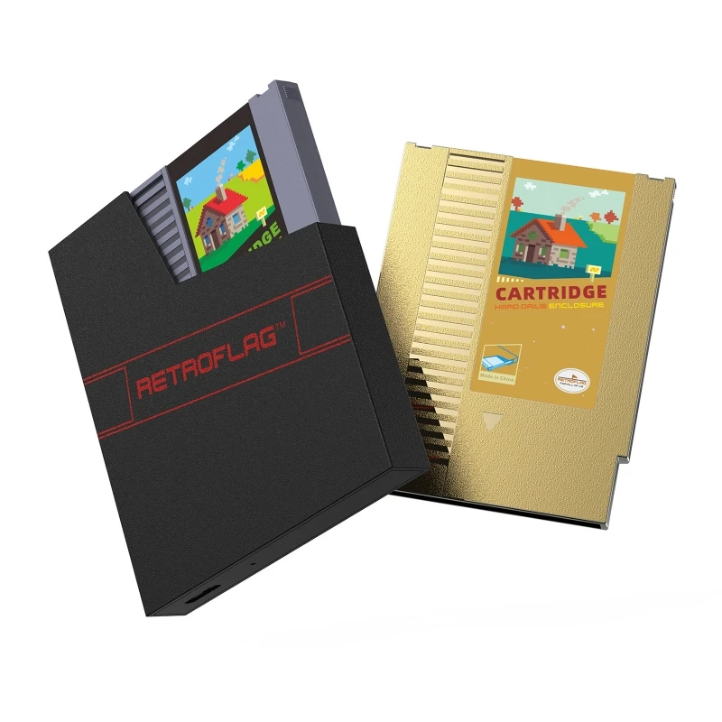 Retroflag-NES-Cartridge-Style-HDD-Enclosure-for-NESPi-4-Raspberry-Pi-PC ...
