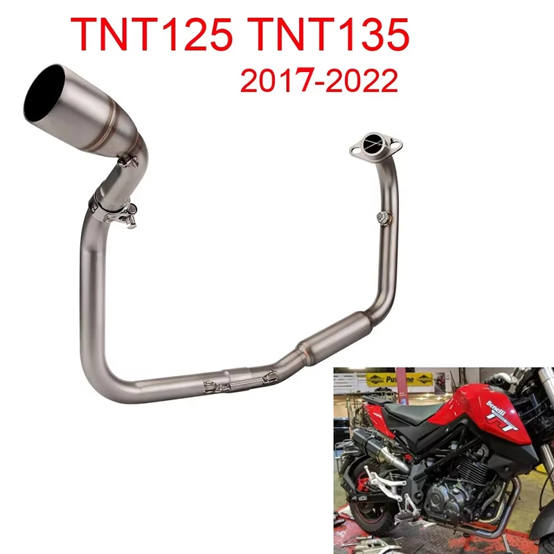 Slip-On For Benelli TNT125 TNT135 TNT 125 135 2017 - 2022 Motorcycle ...
