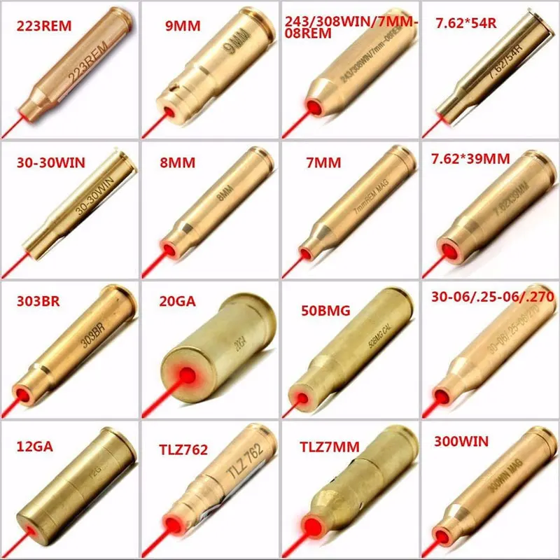 Red-Laser-Bore-Sighter-For-5-45x39MM-45colt-3030W-8x57JRS-7-57R-308W ...
