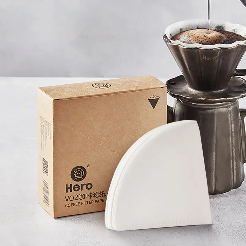 Hero-Coffee-Filter-Paper-Polpa-De-Madeira-Filtro-Do-Copo-Mesh-Bag-Acess ...