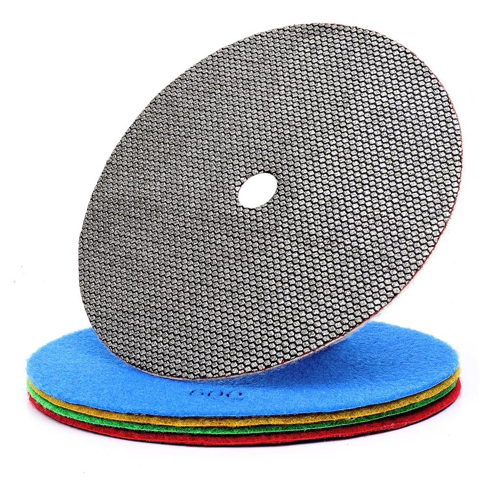 180mm-Glass-Electroplated-Diamond-Polishing-Pads-Hand-Polishing-Pads ...