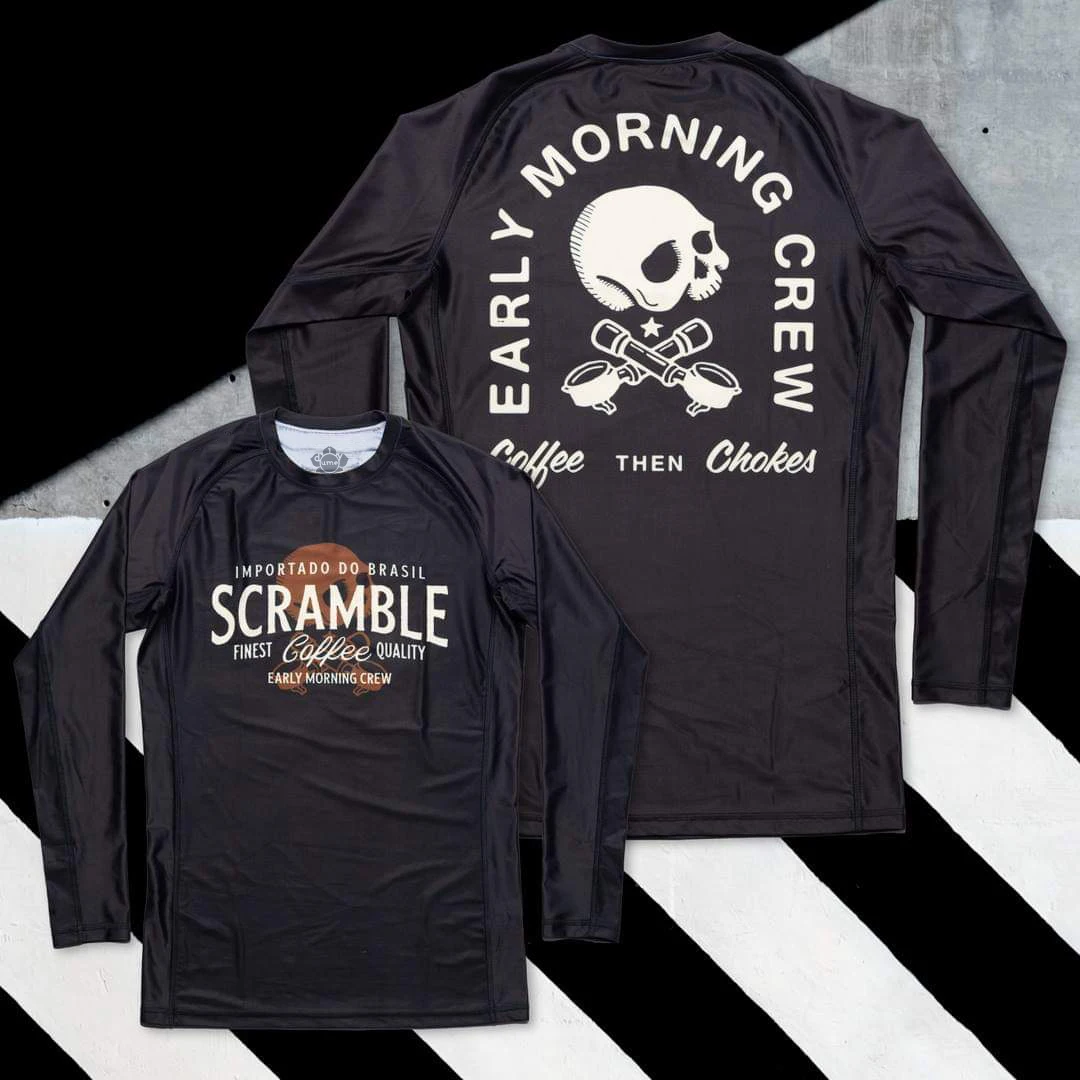 Men-Rashguard-Long-Sleeve-Short-Sleeve-Skeleton-Print-Professional ...