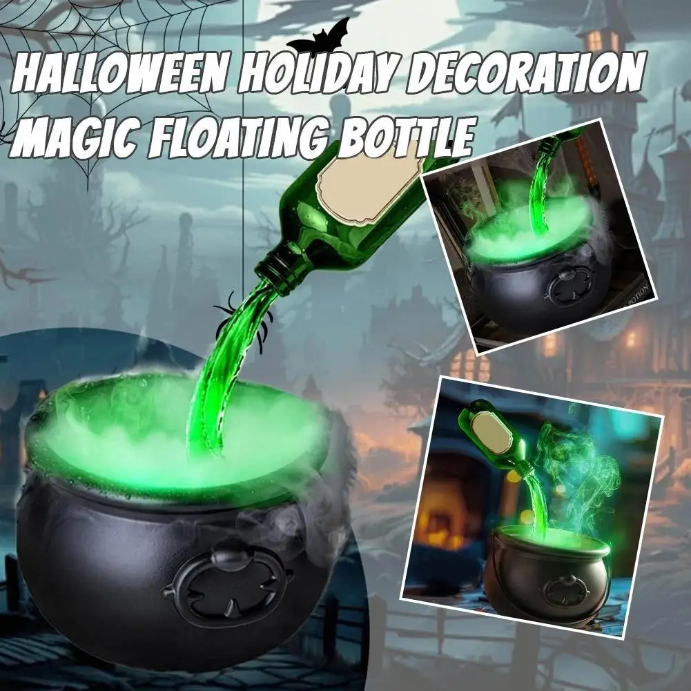 Witches Cauldron Diffuser Home Decor Bubbling Pot Haunted House Spooky ...