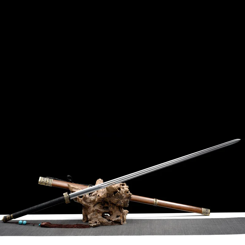 145cm-two-handed-Sword-Battle-Ready-Sword-Medieval-fighting-Damascus ...