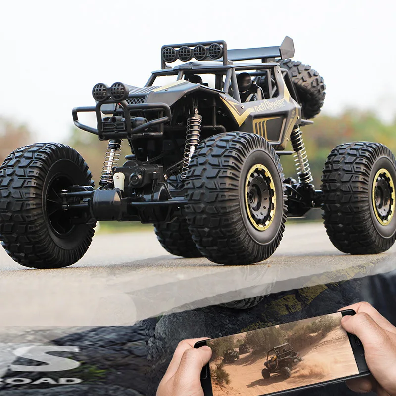 1-18-Six-Wheel-Drive-RC-CAR-Cross-country-Climbing-Spray-Racing-Car ...