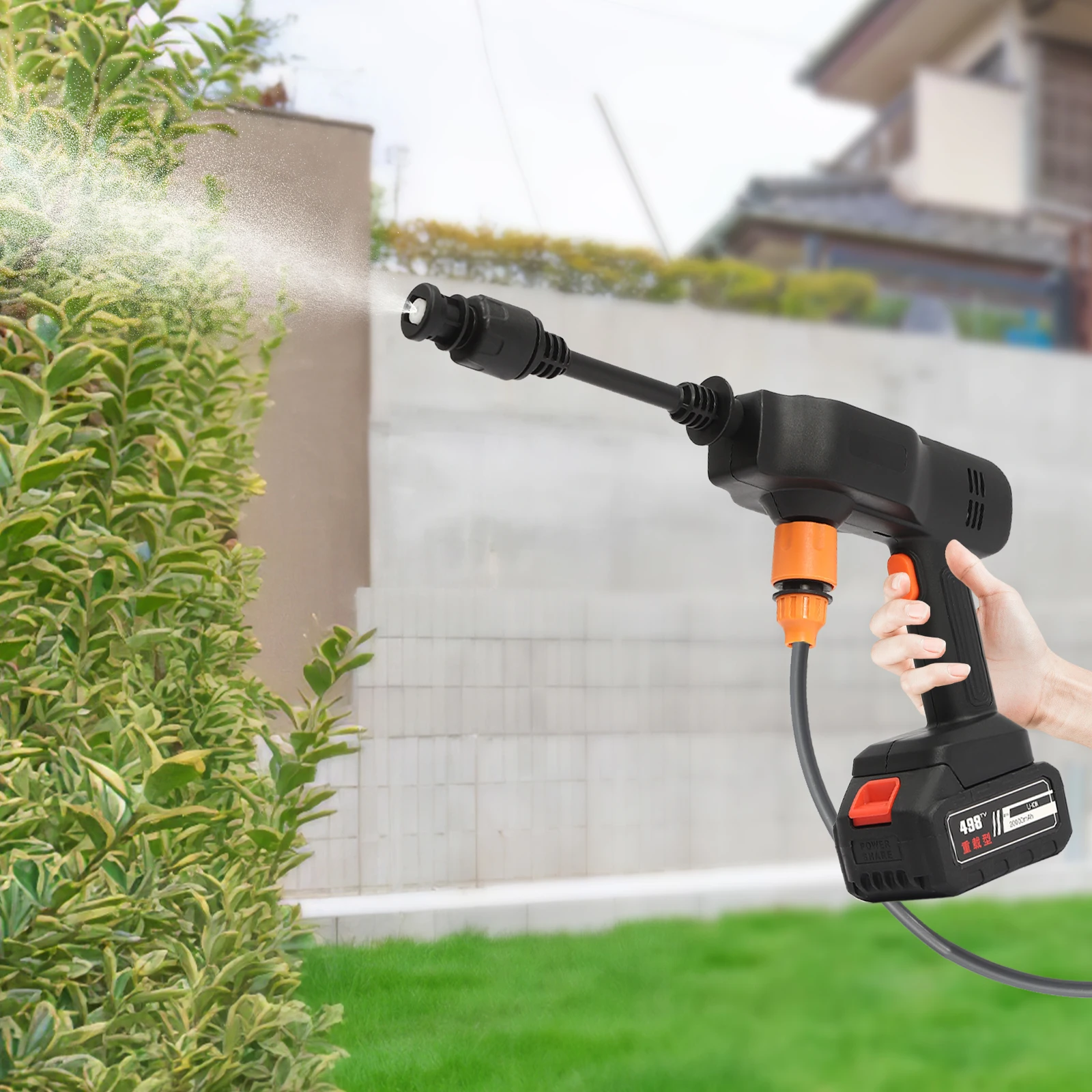 21V-220V-High-Pressure-Cleaner-Portable-Cordless-Handheld-Electric ...