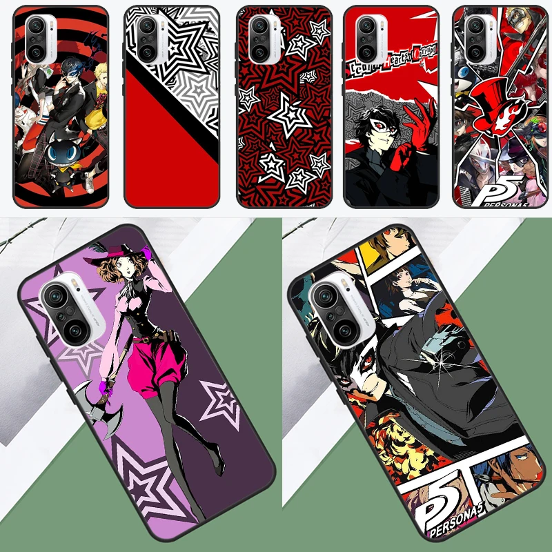 Persona 5 Stars For POCO F4 X4 GT F3 M5 M4 X3 Pro Phone Case For Xiaomi ...