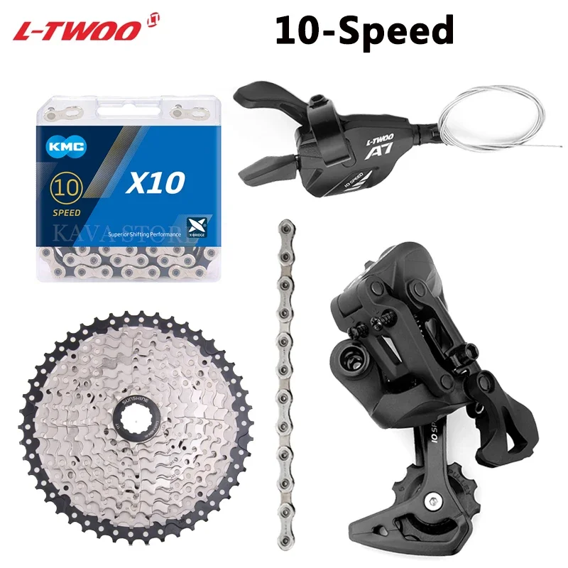 LTWOO-A7-Speed-Groupset-alavanca-de-deslocamento-desviador-traseiro-X10 ...