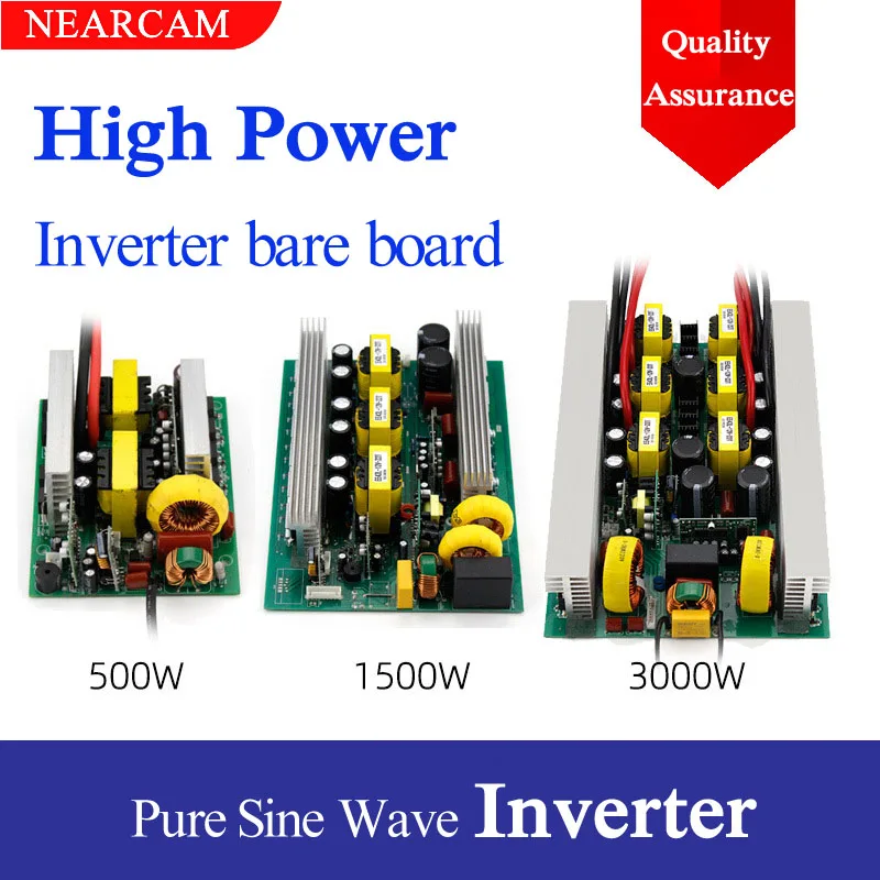 Inverter-sine-wave-main-board-metal-power-supply-12V-48V1000W-2000W ...