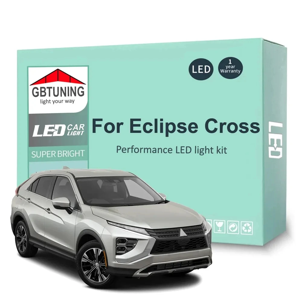 11Pcs LED Interior Light Bulb Kit For Mitsubishi Eclipse Cross 2018 ...