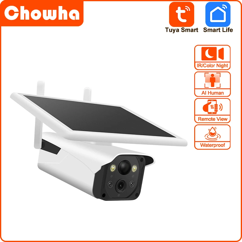 Tuya-3MP-WiFi-Solar-Panel-Battery-Powered-Waterproof-IP-Security-Camera ...