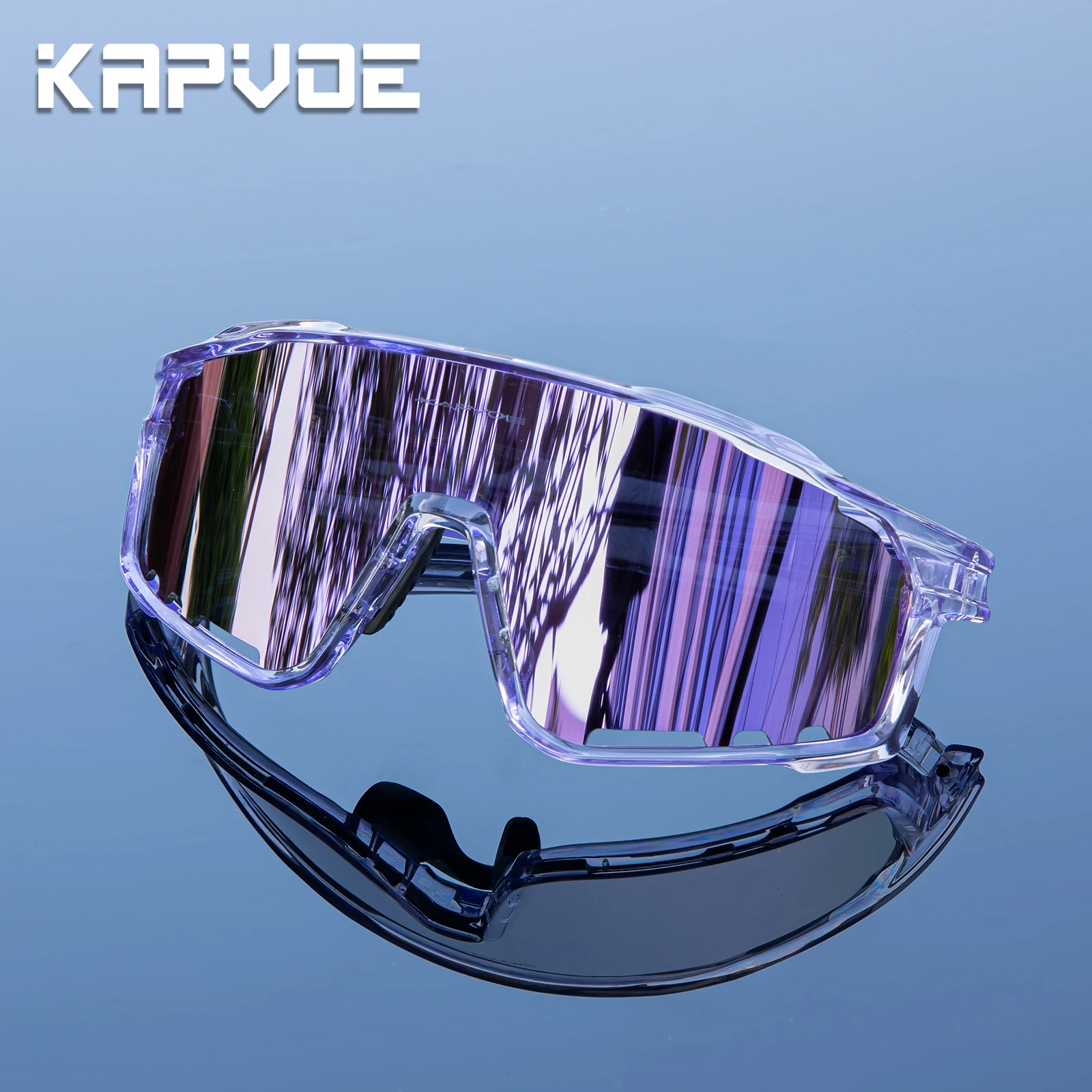 2023 Kapvoe Polarized Cycling Sunglasses for Man Woman Cycl Glasses Sun ...