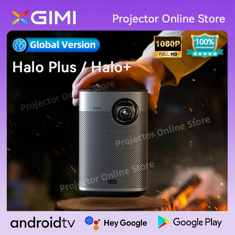 XGIMI-Halo-Plus-Android-TV-10-0-DLP-Portable-1080P-Full-HD-900-Ansi-3D ...