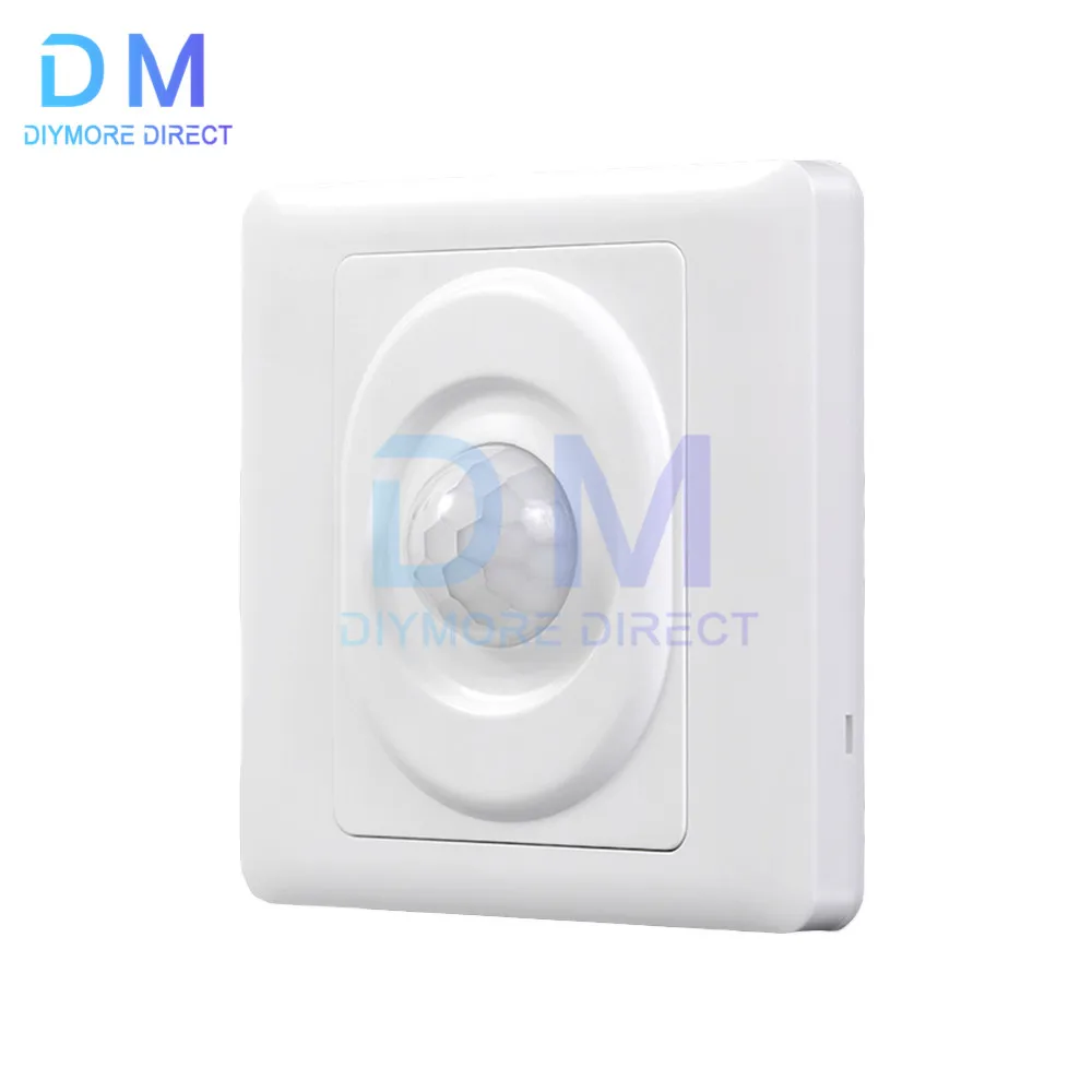 AC 180 220V Motion Sensor Switch PIR Infrared Auto Control LED Lamp ...