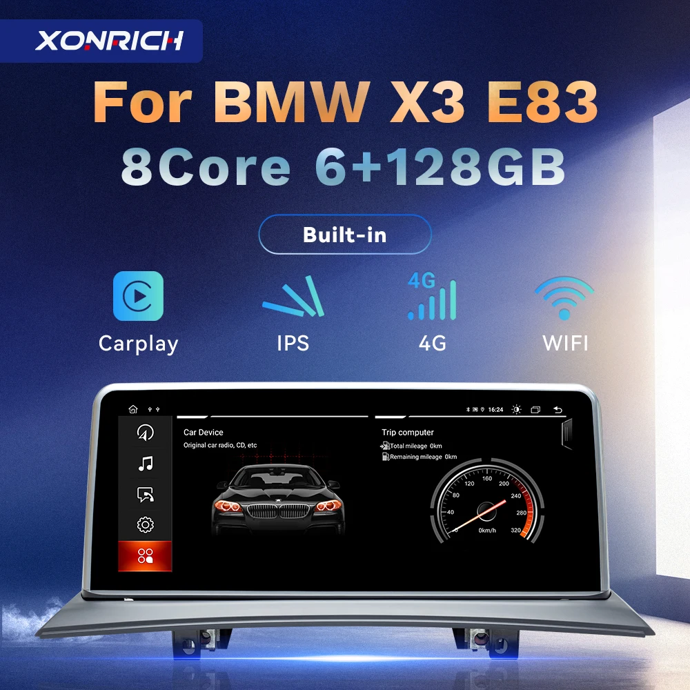 6g-128g-Carplay-Android-12-Auto-Multimedia-f-r-BMW-X3-E83-2013-2017 ...