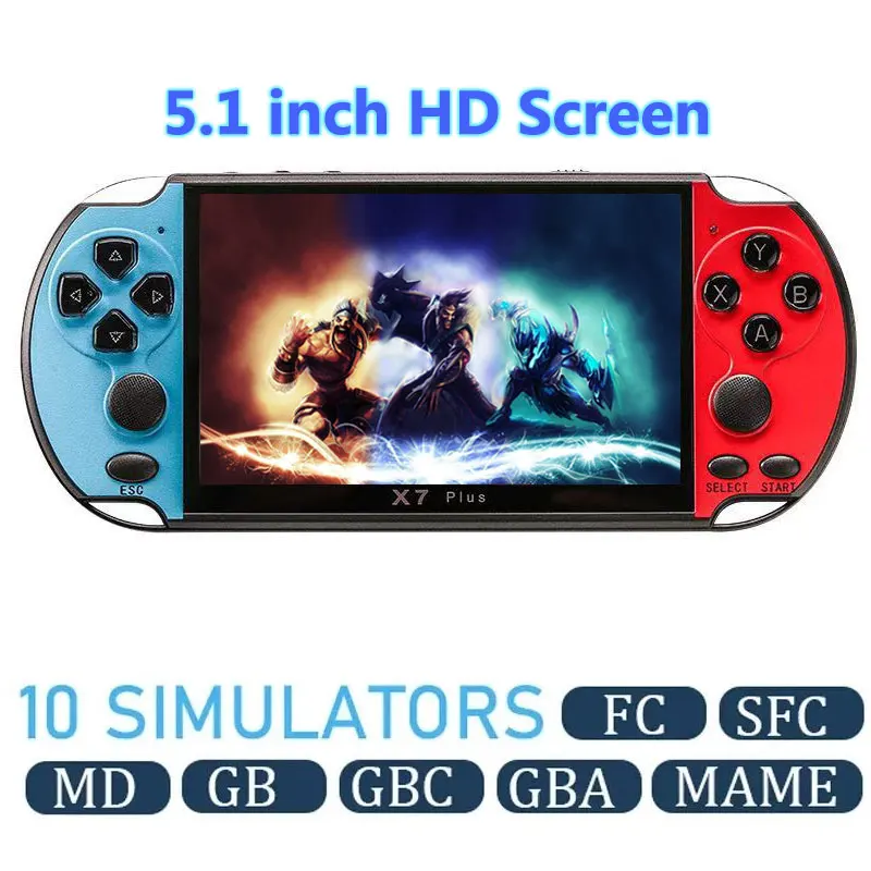 X7-Handheld-Game-Console-4-3inch-IPS-Screen-Video-Game-Player-HD-Game ...