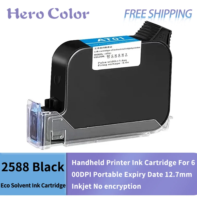 Eco-Solvent-Ink-Cartridge-2588-Black-Handheld-Printer-Ink-Cartridge-For-600DPI-Portable-Expiry ...