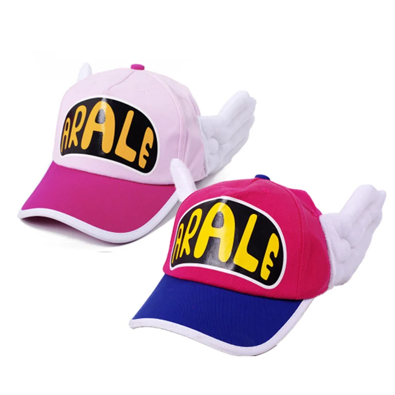 Anime-Lovely-Adults-Hat-Dr-Slump-Cosplay-Arale-Cap-Sweet-Angel-Wings ...