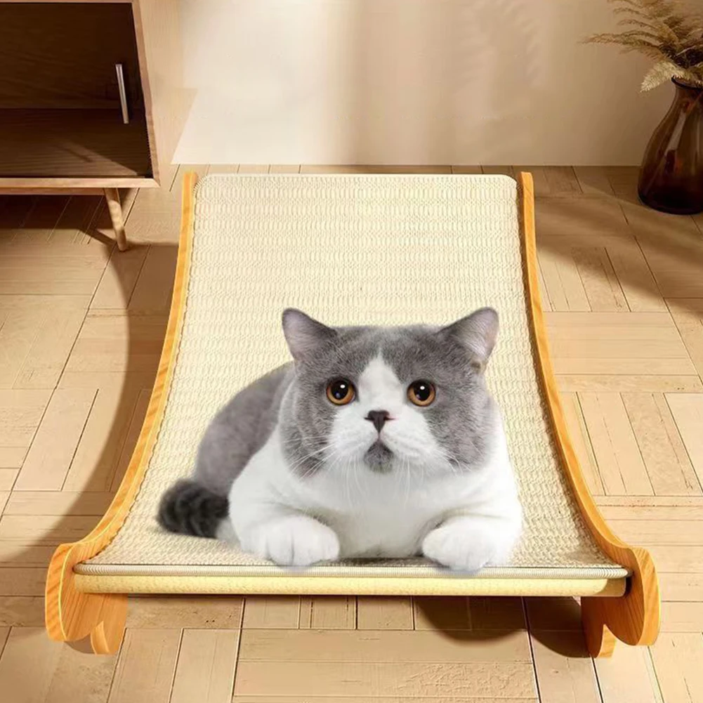 Sisal-Cat-Scratching-Pad-Scratching-Lounge-Multifuctional-Cats-Sleeping ...