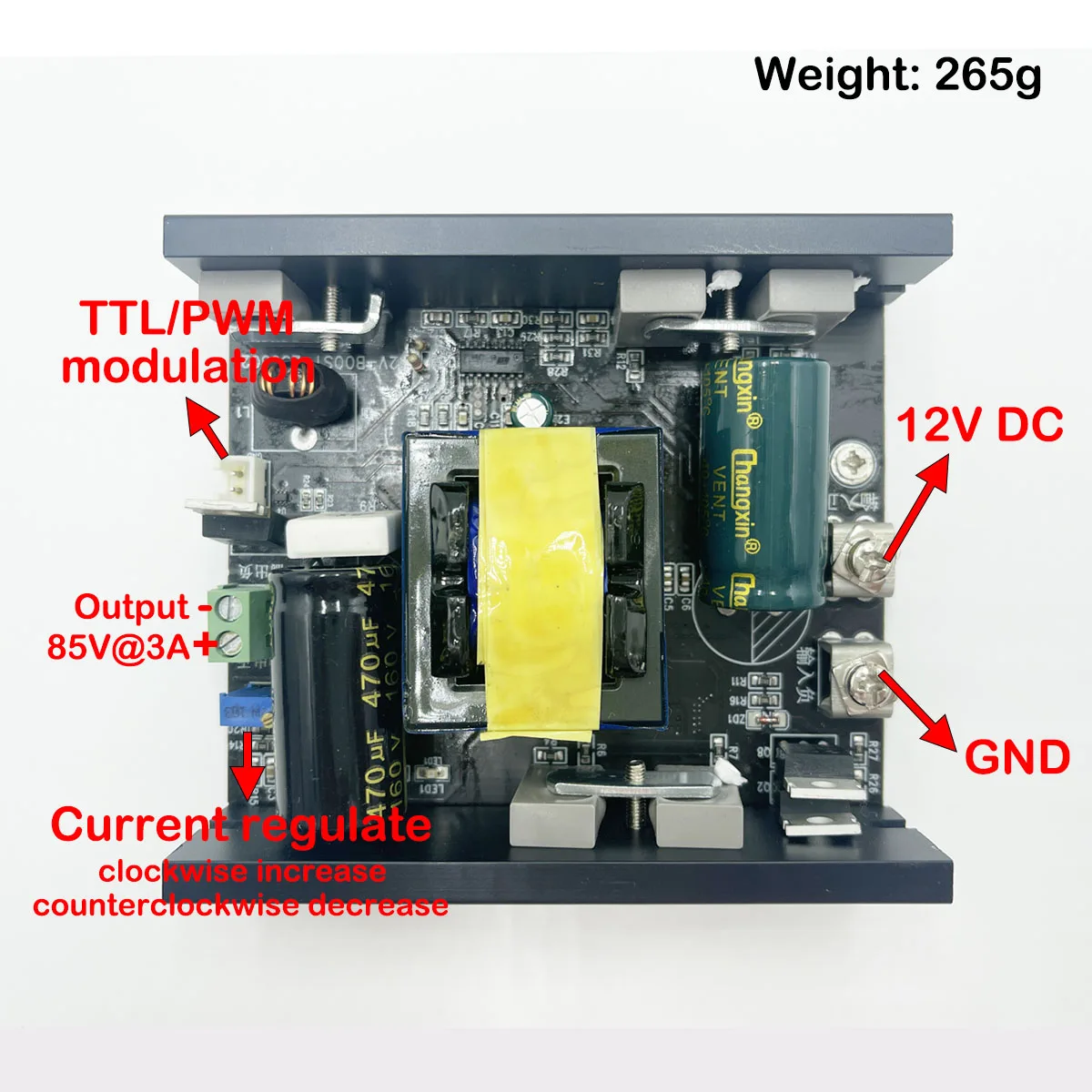 NUBM 31 36 3C NUMM34 Laser Diode Array PCB Driver 12V to 85V Output