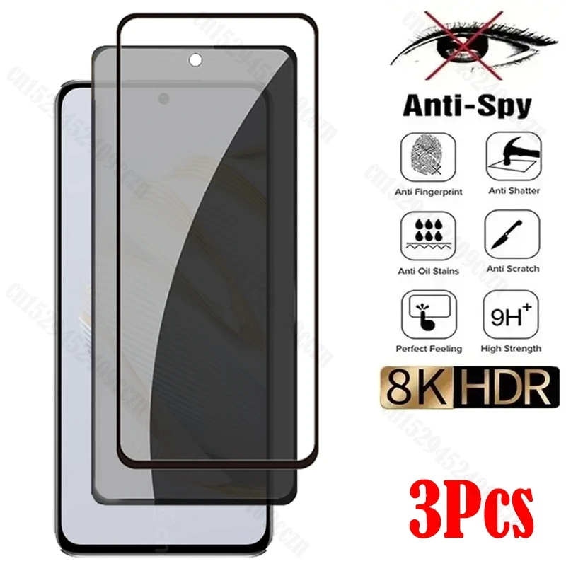 3D Privacy Screen Protectors For Huawei Nova 9 SE Anti-spy Protective ...