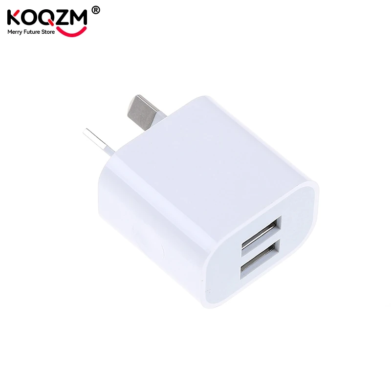 AU Plug 5V 2A Dual Interface USB Power Adapter Plug Wall Charger For ...