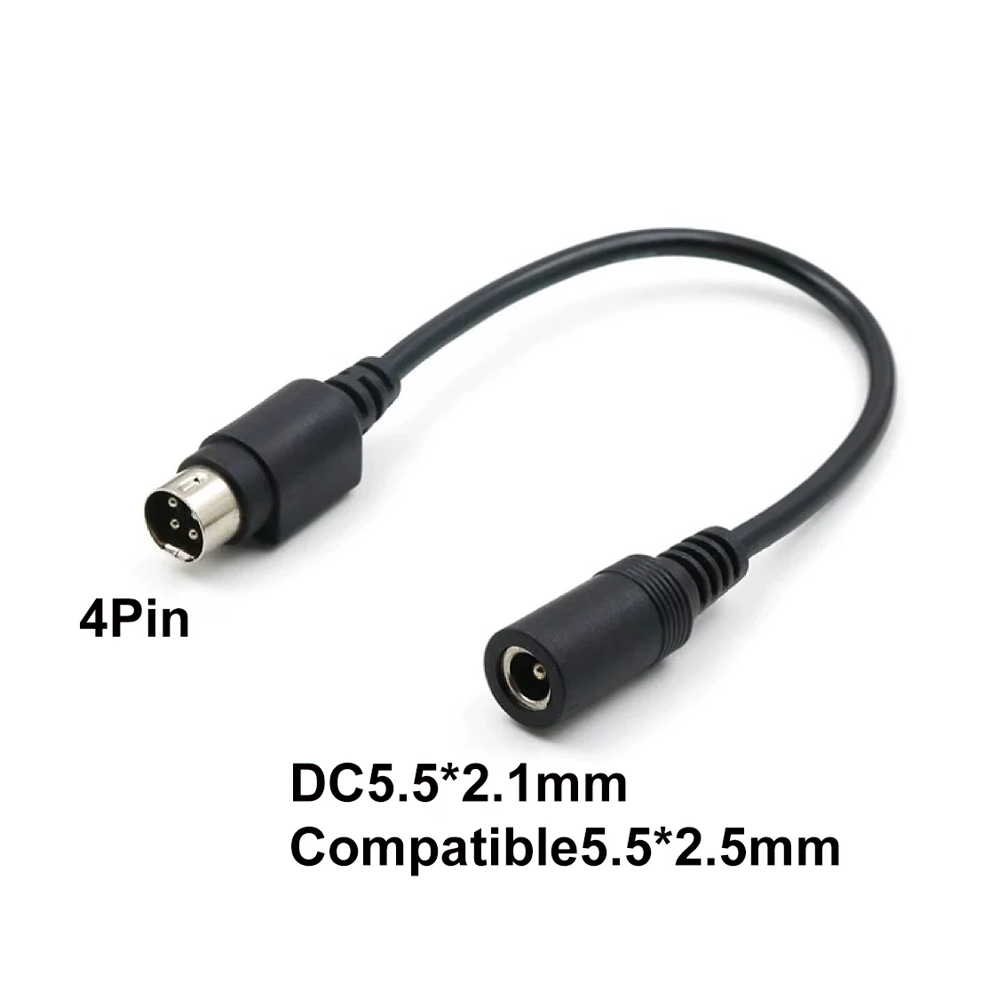 Female 5.5*2.5mm to male 3-Pin / 4-Pin Cable Lead For SATO TG-5011-19V ...