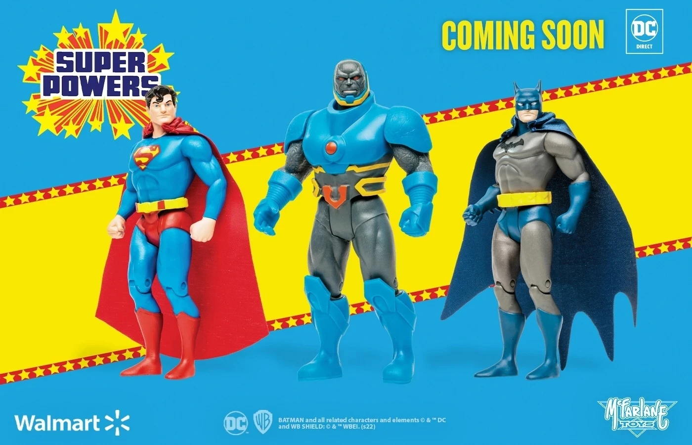 McFarlane Relaunches Classic DC Super Powers Line Of Batman Superman ...