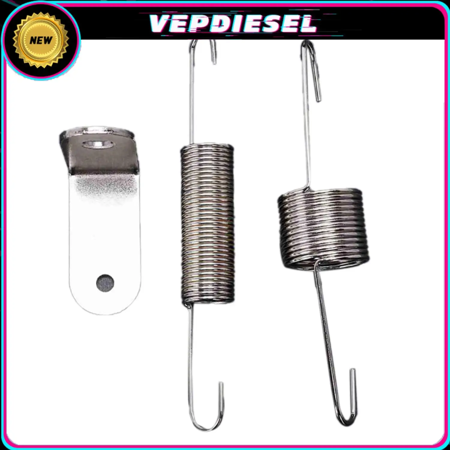 New-Chrome-Throttle-Return-Bracket-Dual-Springs-Kit-Fit-for-SBC-BBC ...