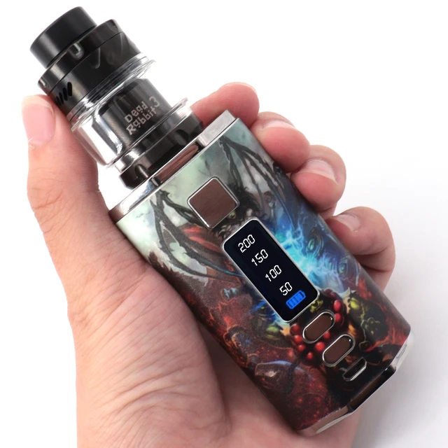 Ecigarette 200W Vape Box Mod Vaper kit Electronic Cigarette 4400mah ...