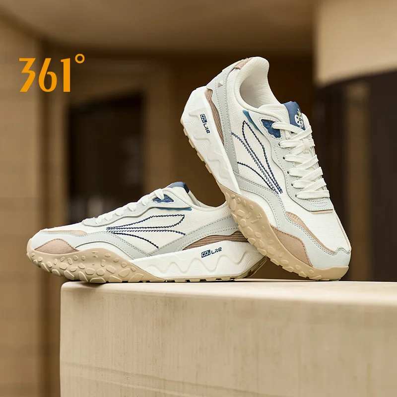 361 Degrees Men's Sports Shoes Autumn Couple New Mesh Retro Wear ...